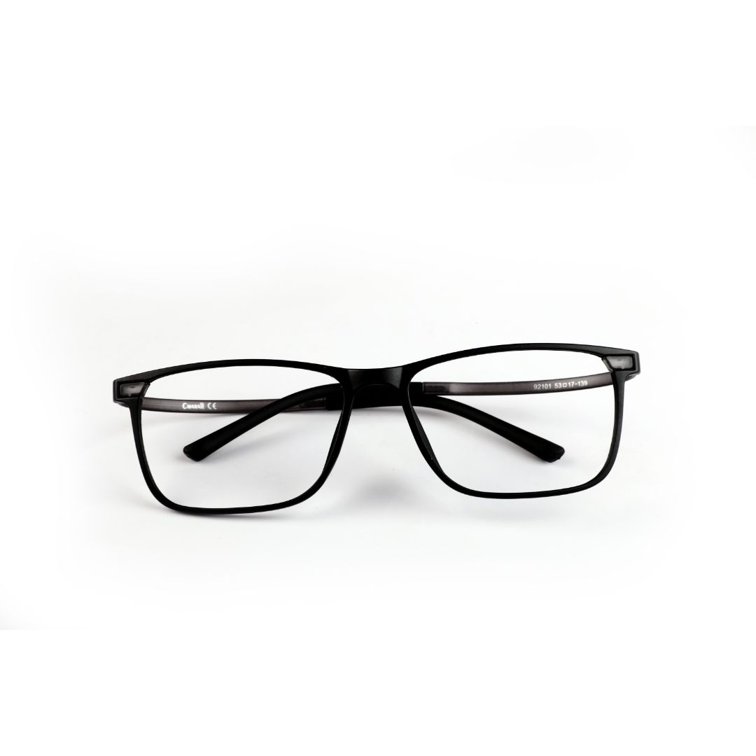 B-Airflex Full Tr Square Frame Unisex Eyeglasses - bchashmavala