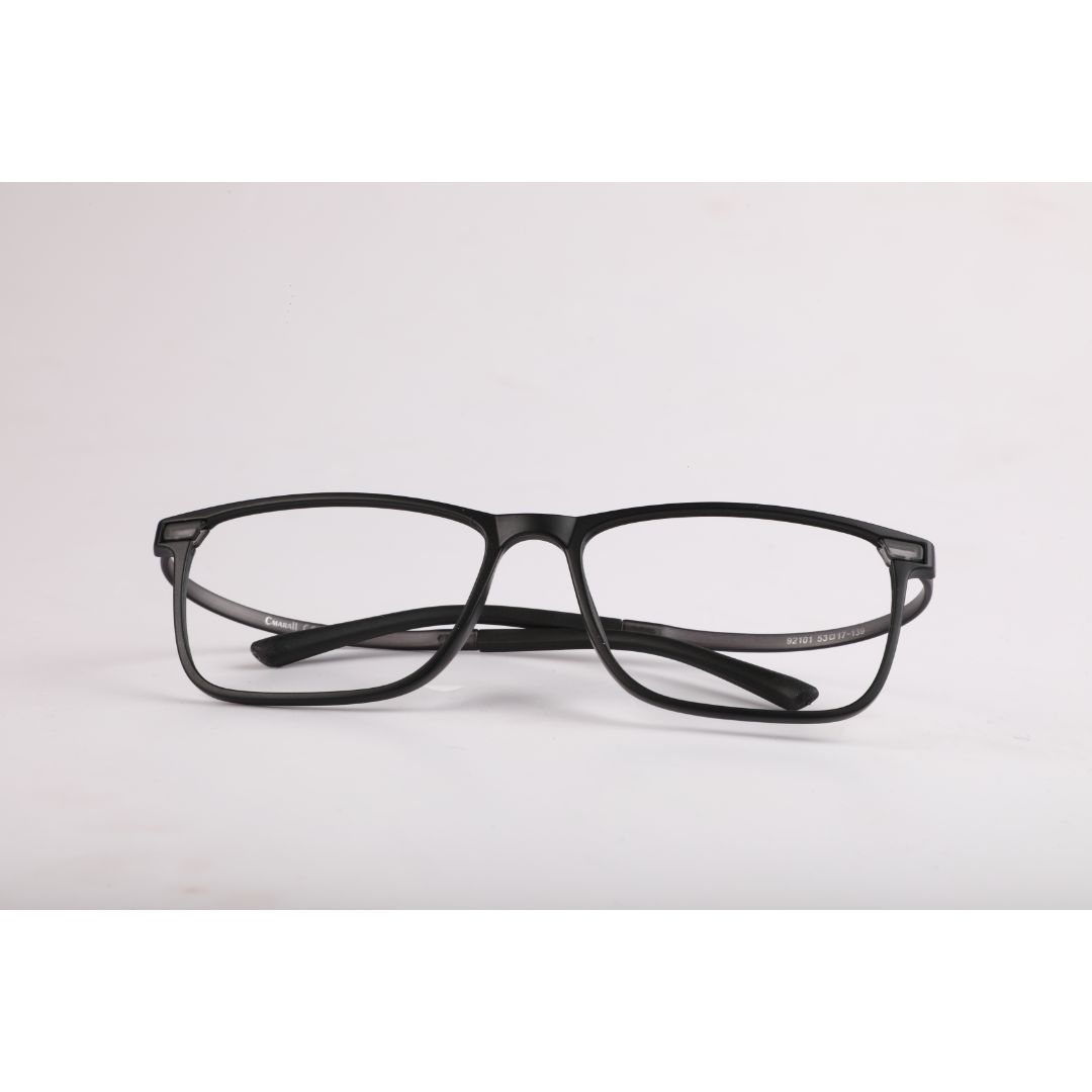B-Airflex Full Tr Square Frame Unisex COMPUTER Eyeglasses - bchashmavala