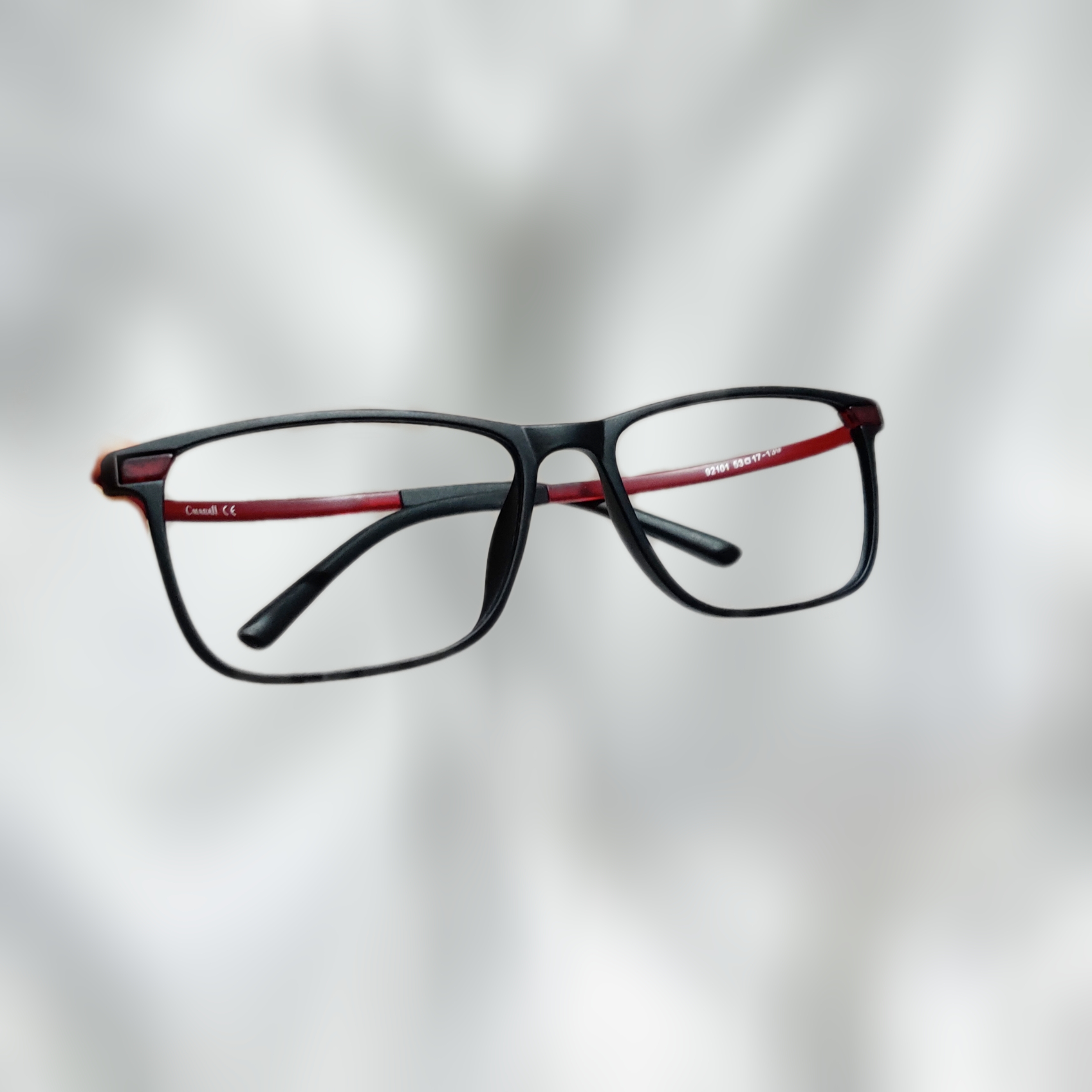 B-Airflex Full Tr Square Frame Unisex Eyeglasses - bchashmavala